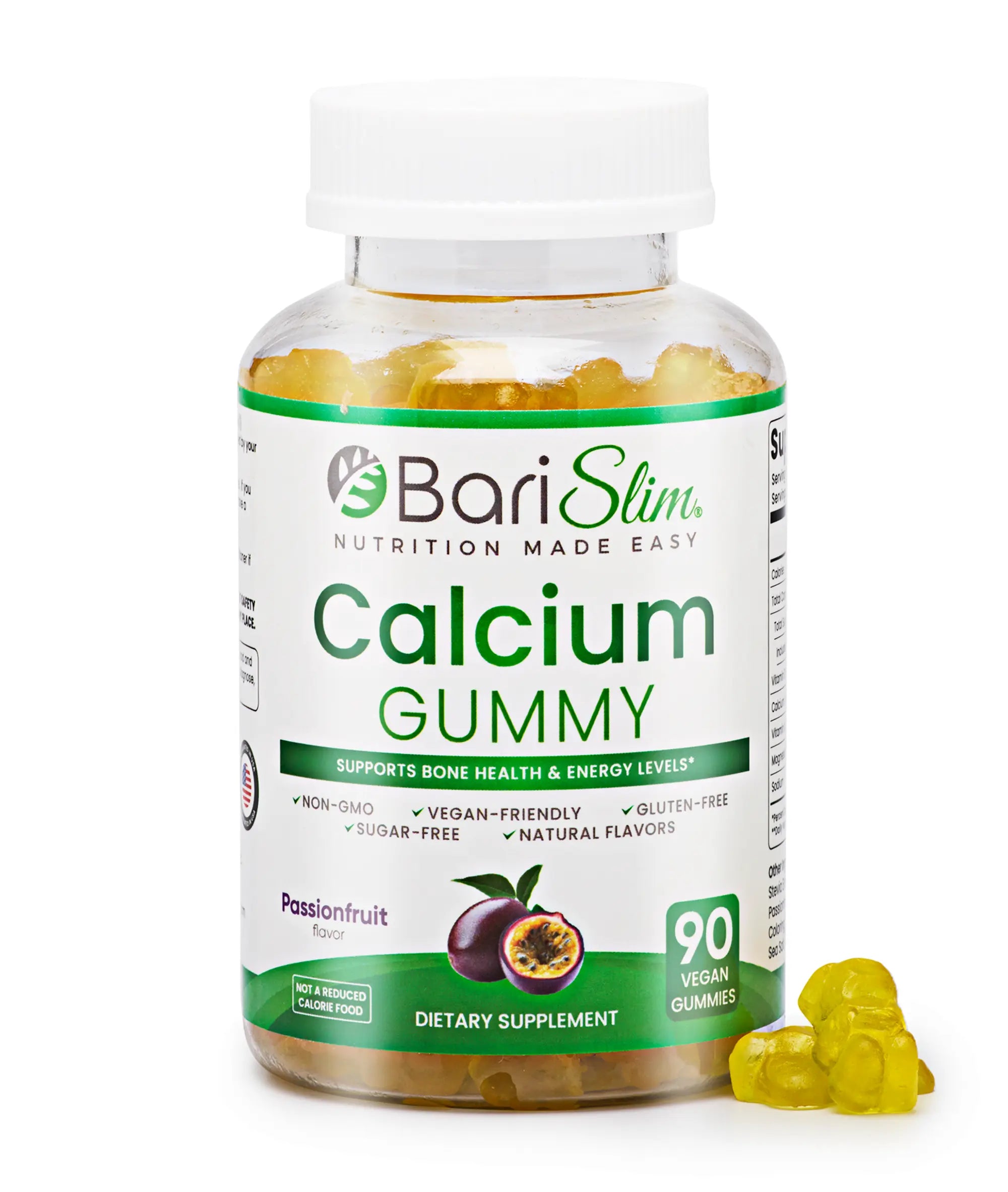 Calcium Gummy - Passionfruit – BariSlim