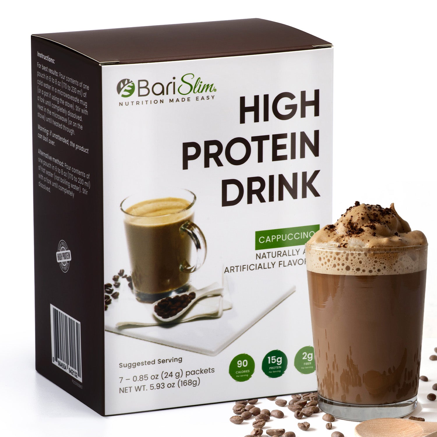 High Protein Shake - Delicious & Nutritious Meal Replacement Shake - L ...