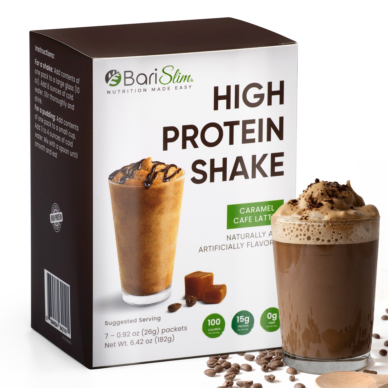 High Protein Shake - Delicious & Nutritious Meal Replacement Shake - L ...