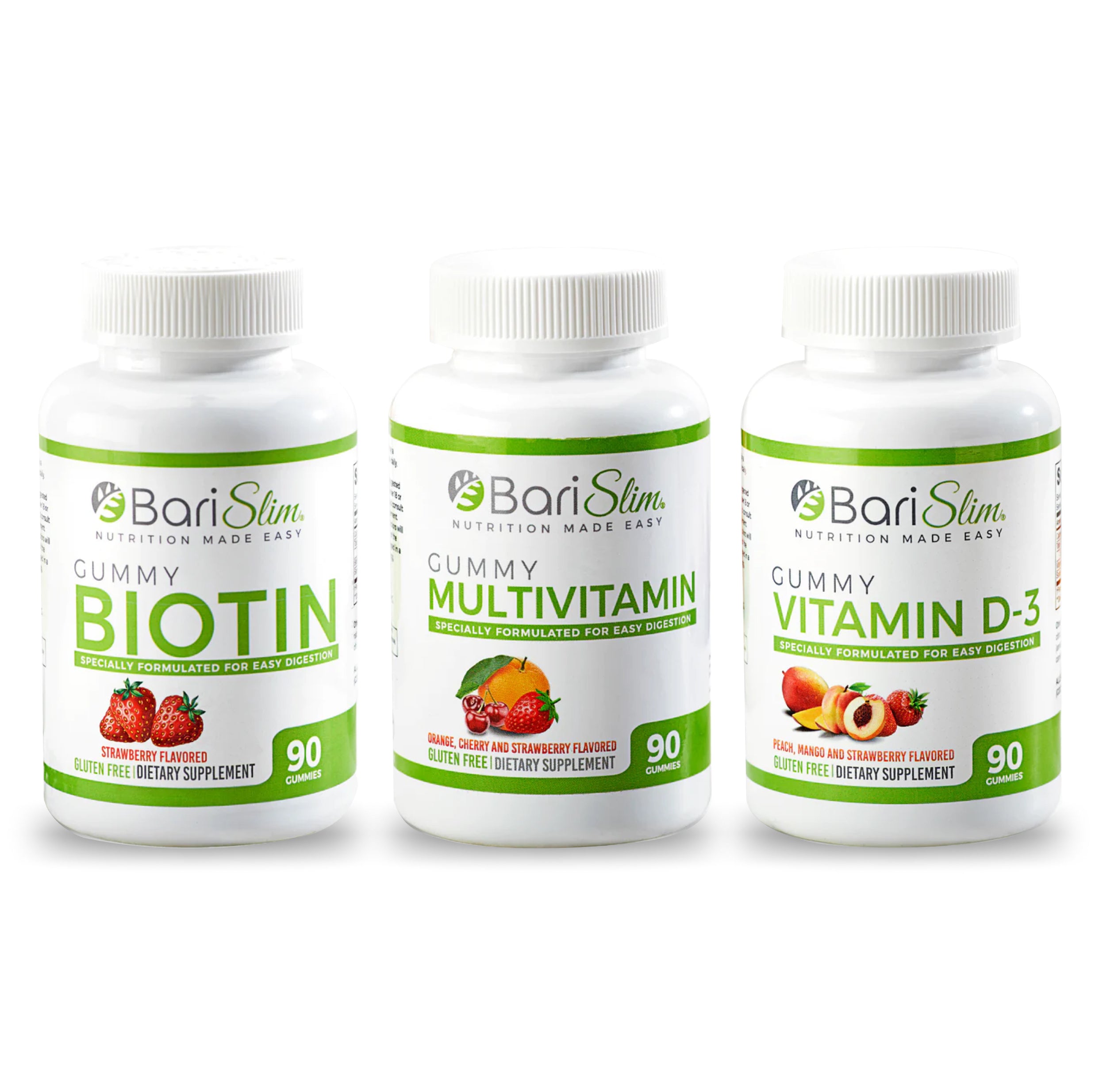 Chewable Bariatric Multivitamin, Biotin And Vitamin D3 Gummy – BariSlim