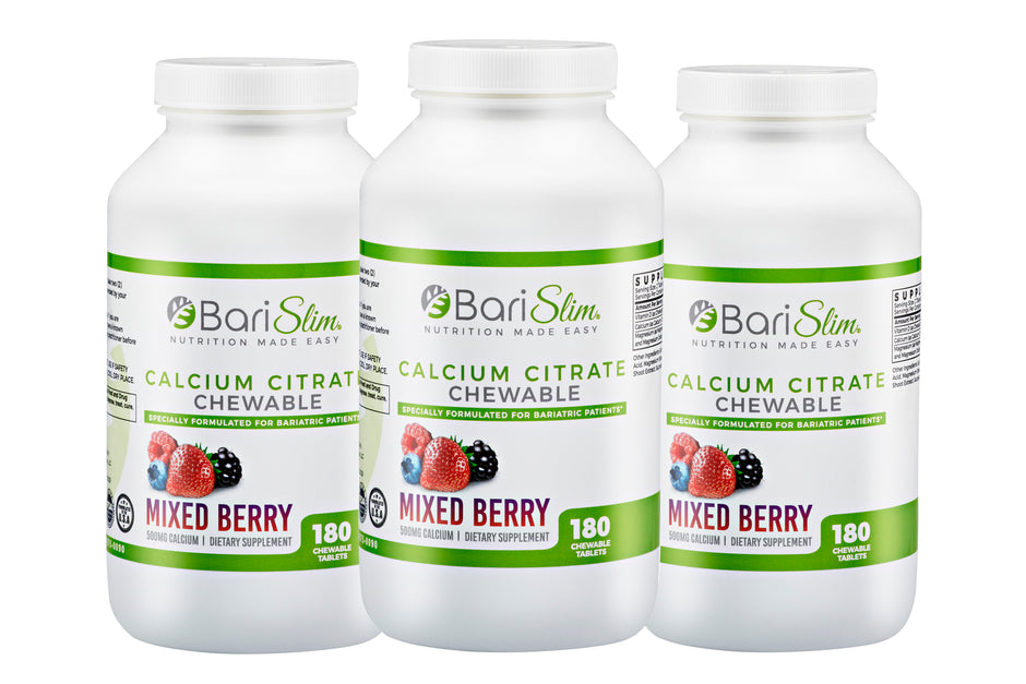 Calcium Citrate Chews For Strong Bones – BariSlim
